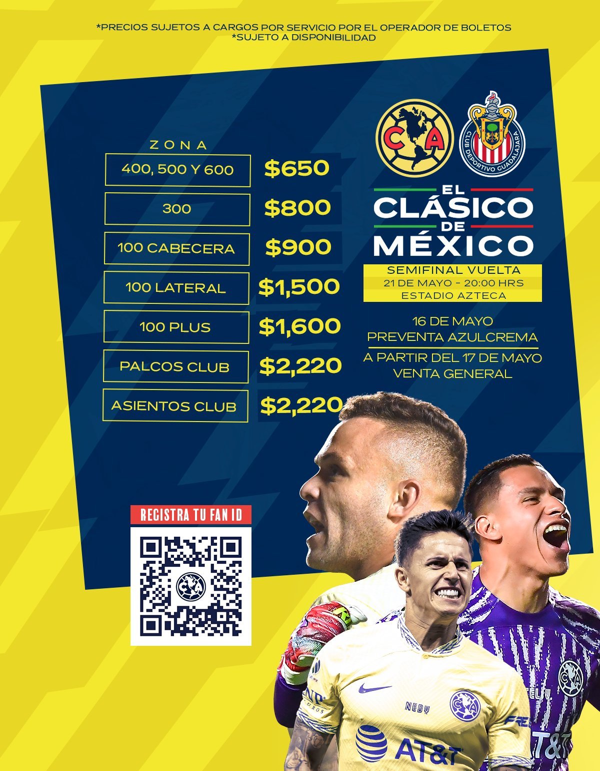 Liga MX 2023: Venta de boletos Chivas vs América Semifinal: precios y ...
