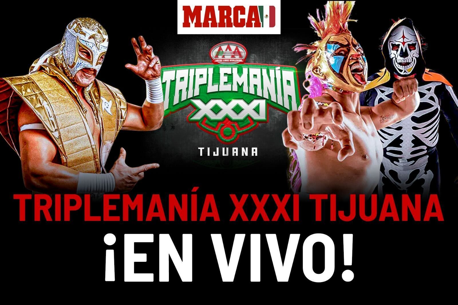 Triplemanía 31 Tijuana 2023 EN VIVO Online Gratis: Hijo del Vikingo ...