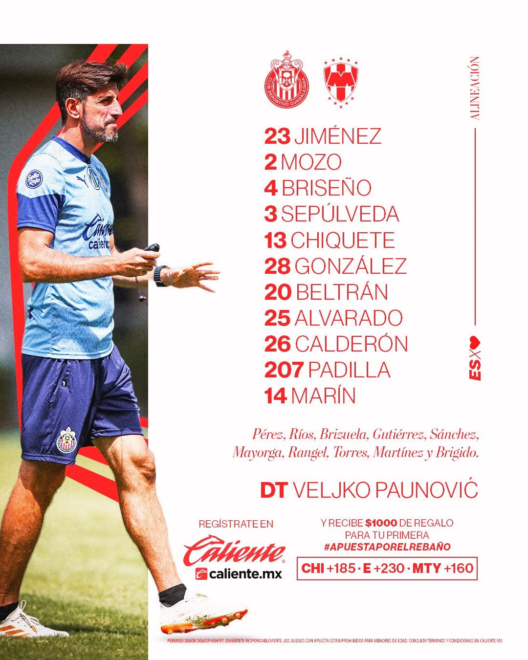 Chivas vs Monterrey EN VIVO hoy. Juego de Rayados - J7 Liga MX 2023