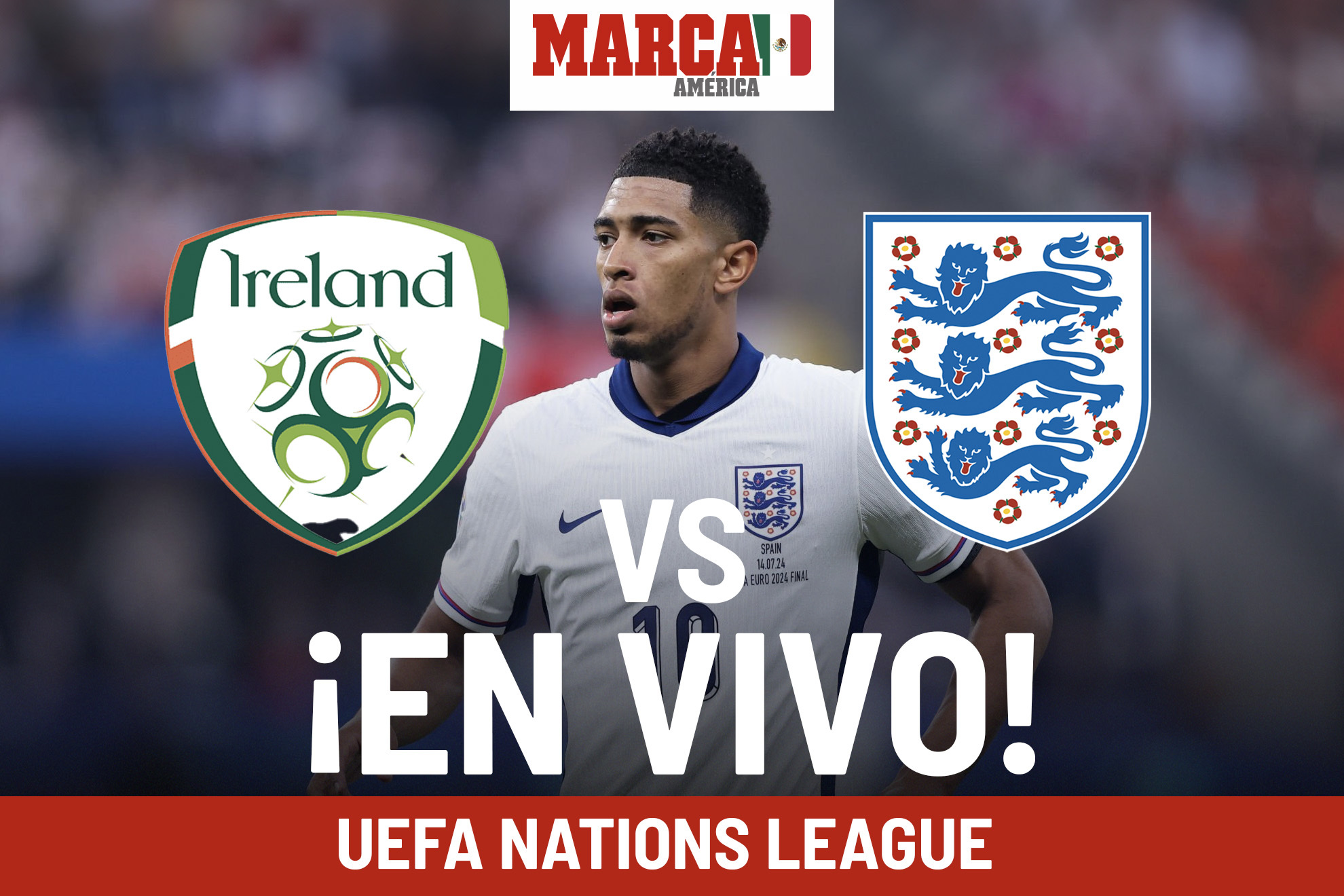 Irlanda vs Inglaterra EN VIVO Online. Partido de hoy Nations League 2024