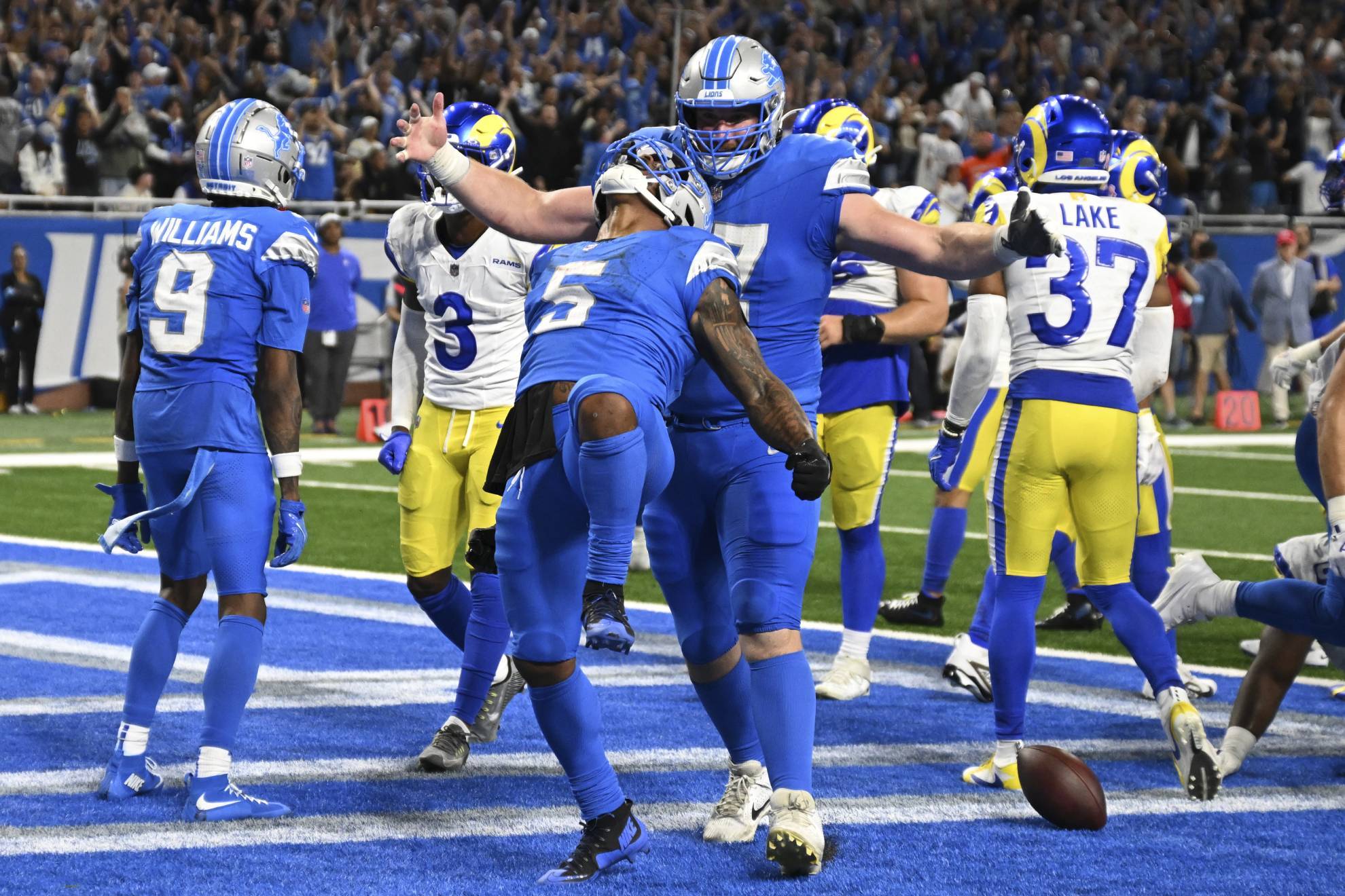 Rams 20-26 Lions (TE): Resumen Rams vs Lions: David Montgomery decide ...