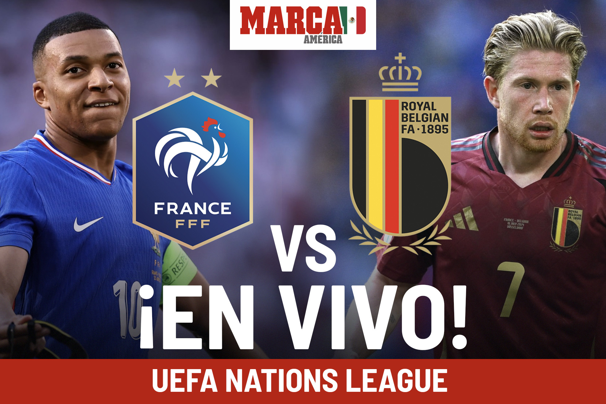 Francia vs Bélgica EN VIVO. Partido hoy - Mbappé en UEFA Nations League ...