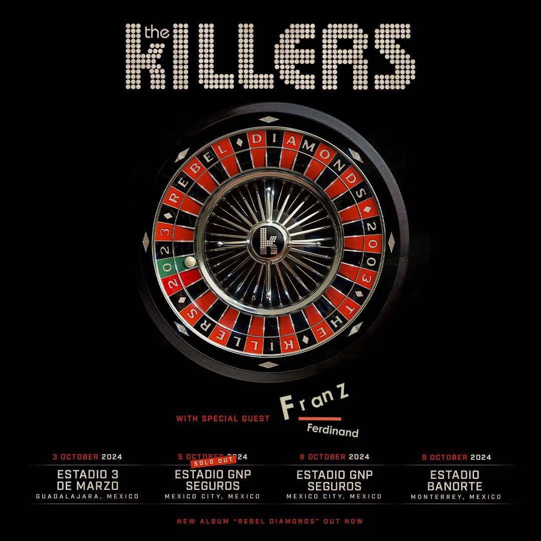 Concierto de The Killers hoy 5 de octubre 2024: a qué hora empieza ...