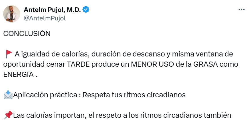 La mejor hora para cenar según la ciencia: no tan noche ni tan pesado ...