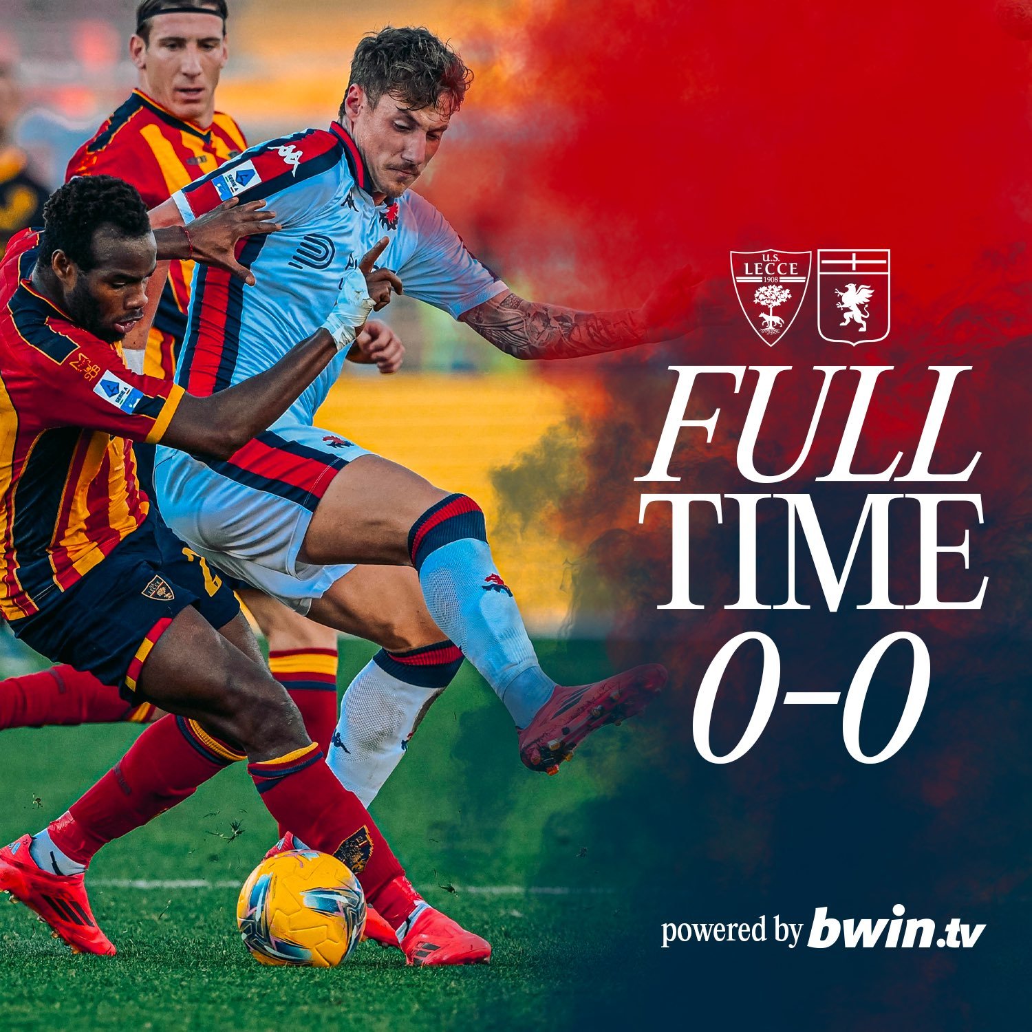 US Lecce - Genoa: Resumen y Goles Genoa vs Lecce: Johan Vásquez ...