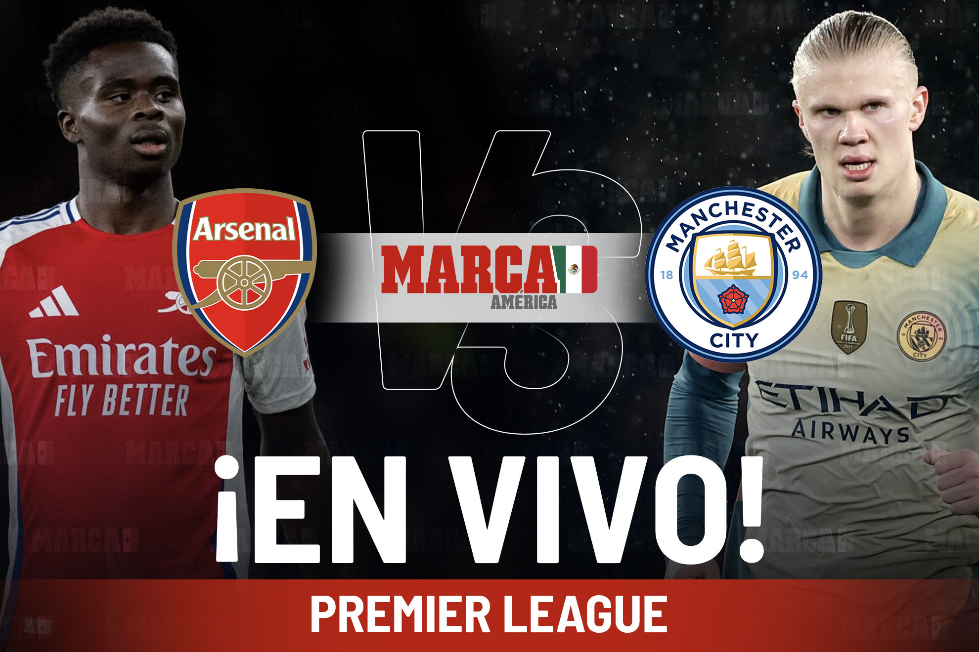 Arsenal vs Manchester City EN VIVO. Partido hoy en Premier League