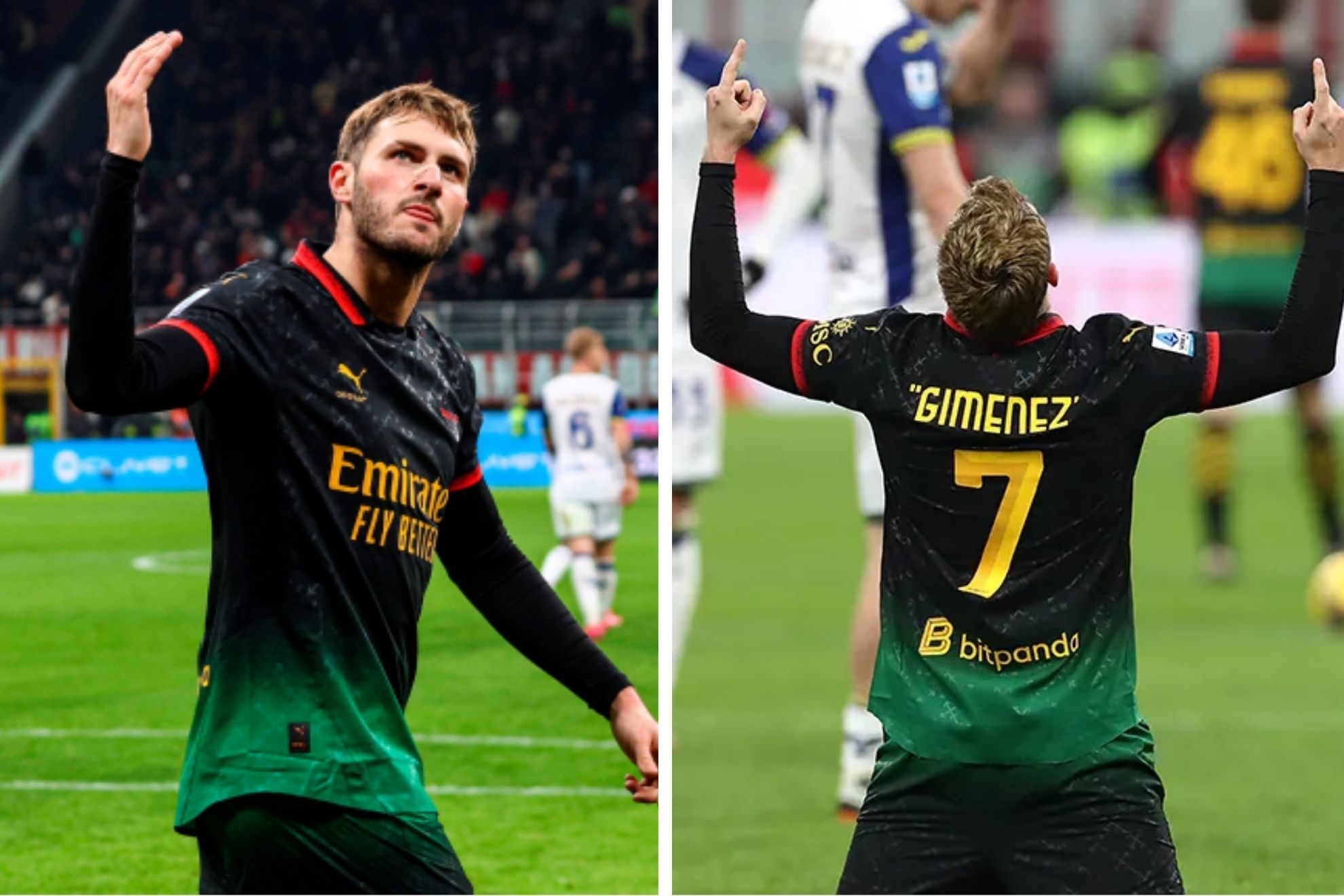 Santiago Giménez, el héroe de esta noche para el Milán: "Me han dado ...