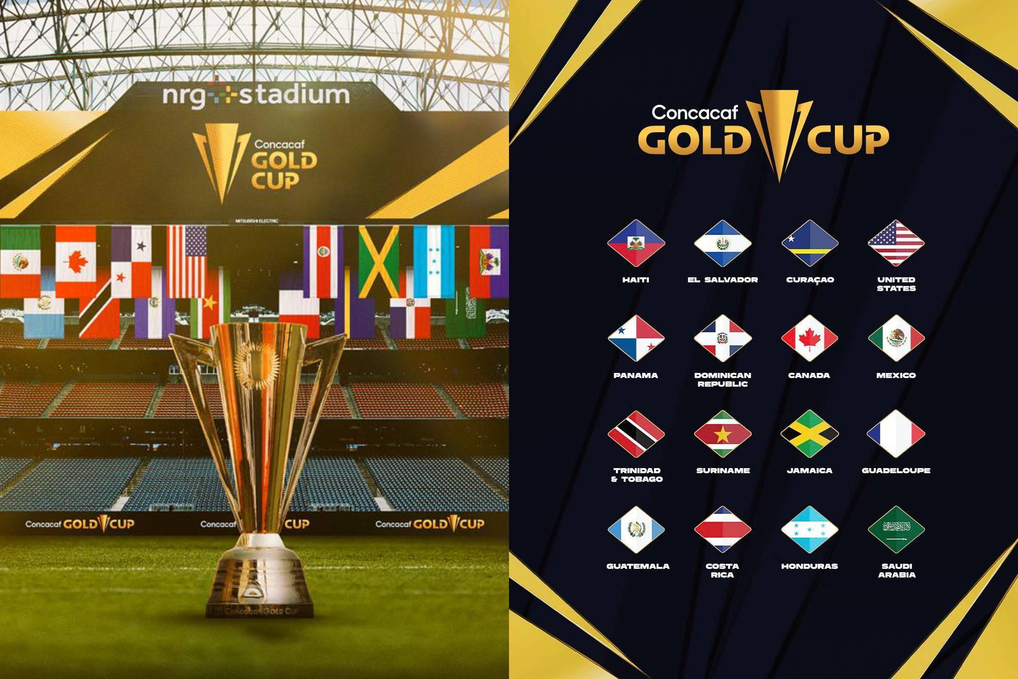 Definidos los grupos de Copa Oro 2025: ¿Quiénes son los rivales de ...