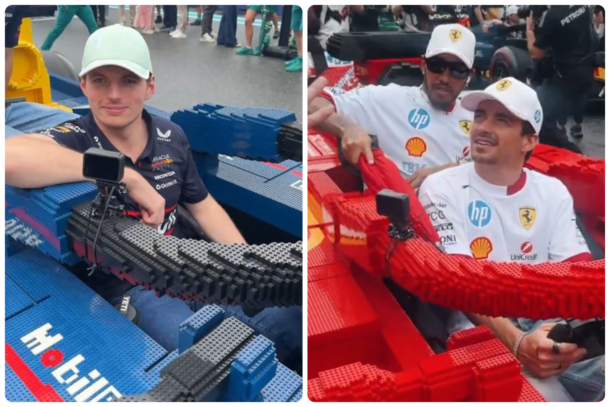Lego se apodera de Verstappen, Hamilton y todo el GP de Miami 2025 ...