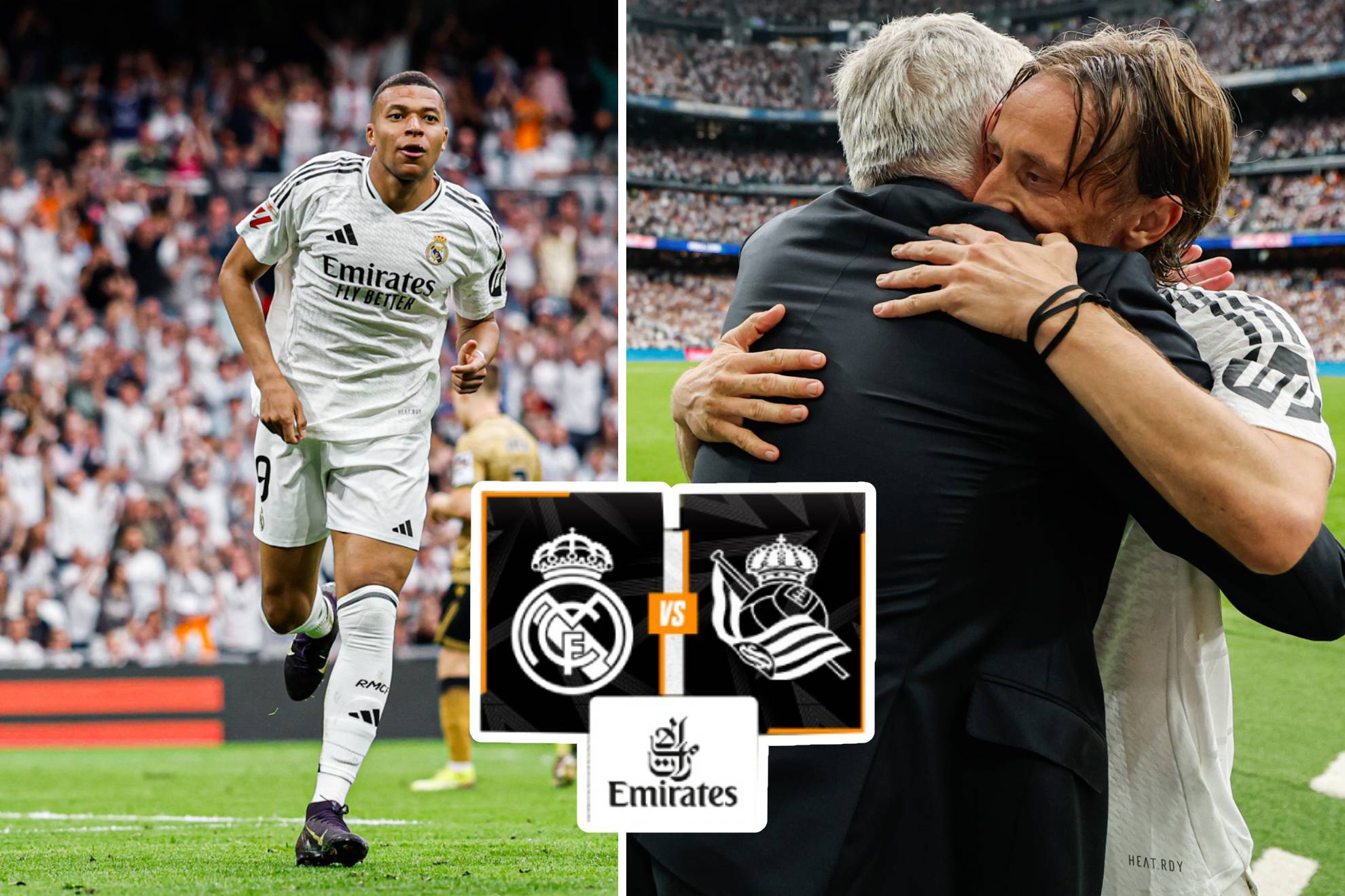 Resultado Real Madrid vs Real Sociedad: Emotivo adiós de Modric y Ancelotti del Bernabéu con ...