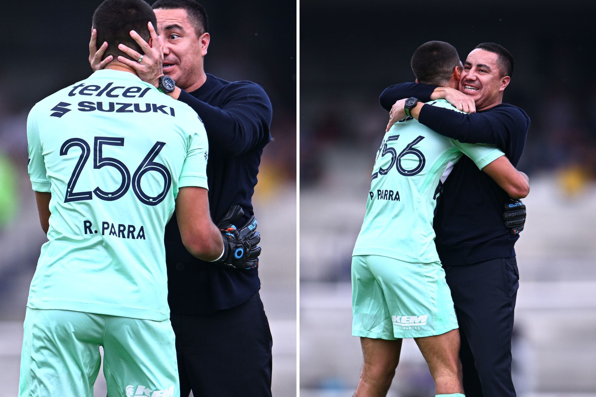 Liga MX 2025: Rodrigo Parra, villano de Pumas, se deja consolar por ...