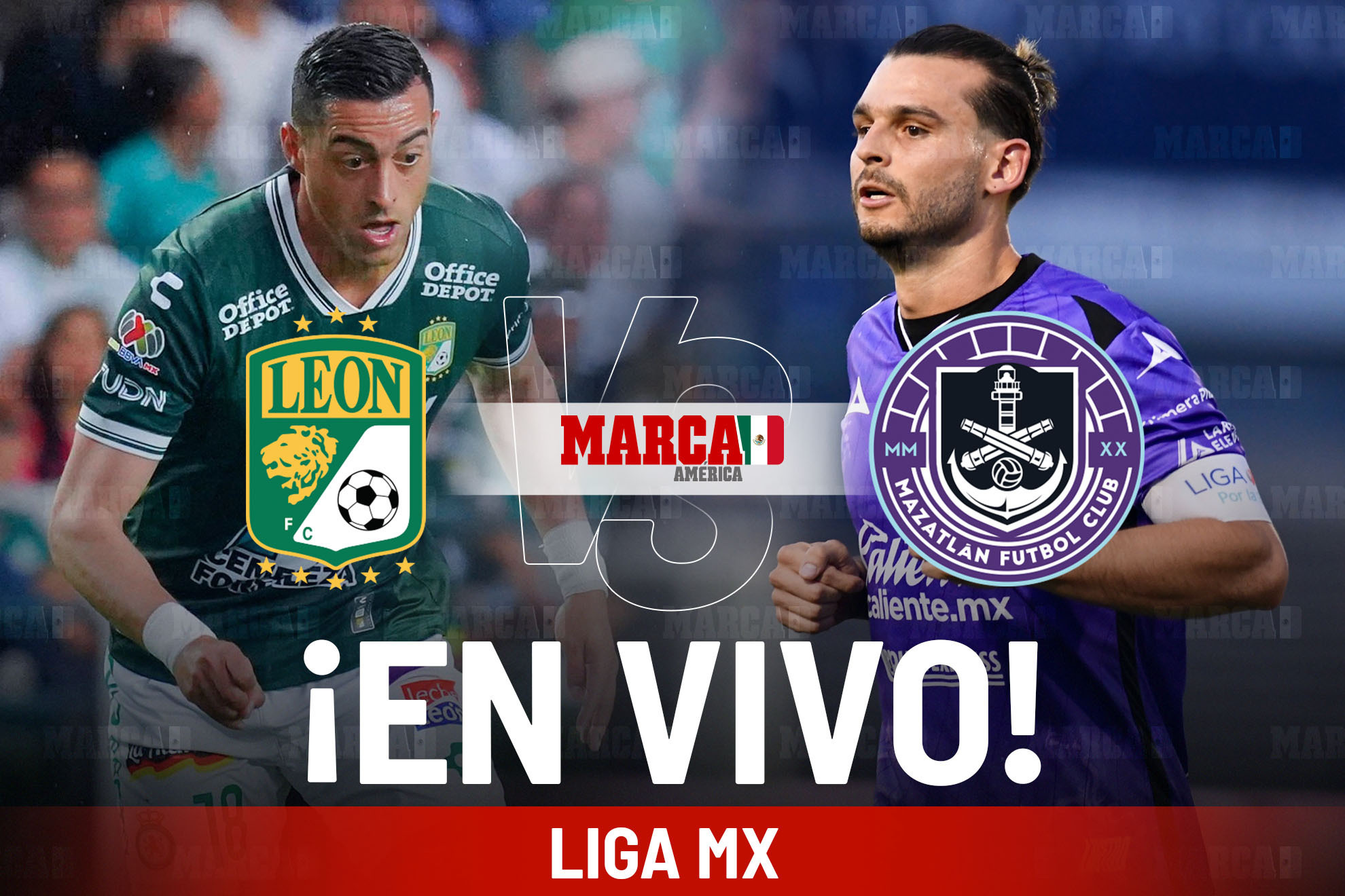 León vs Mazatlán EN VIVO Hoy. Partido de James Rodríguez en Liga MX 2025
