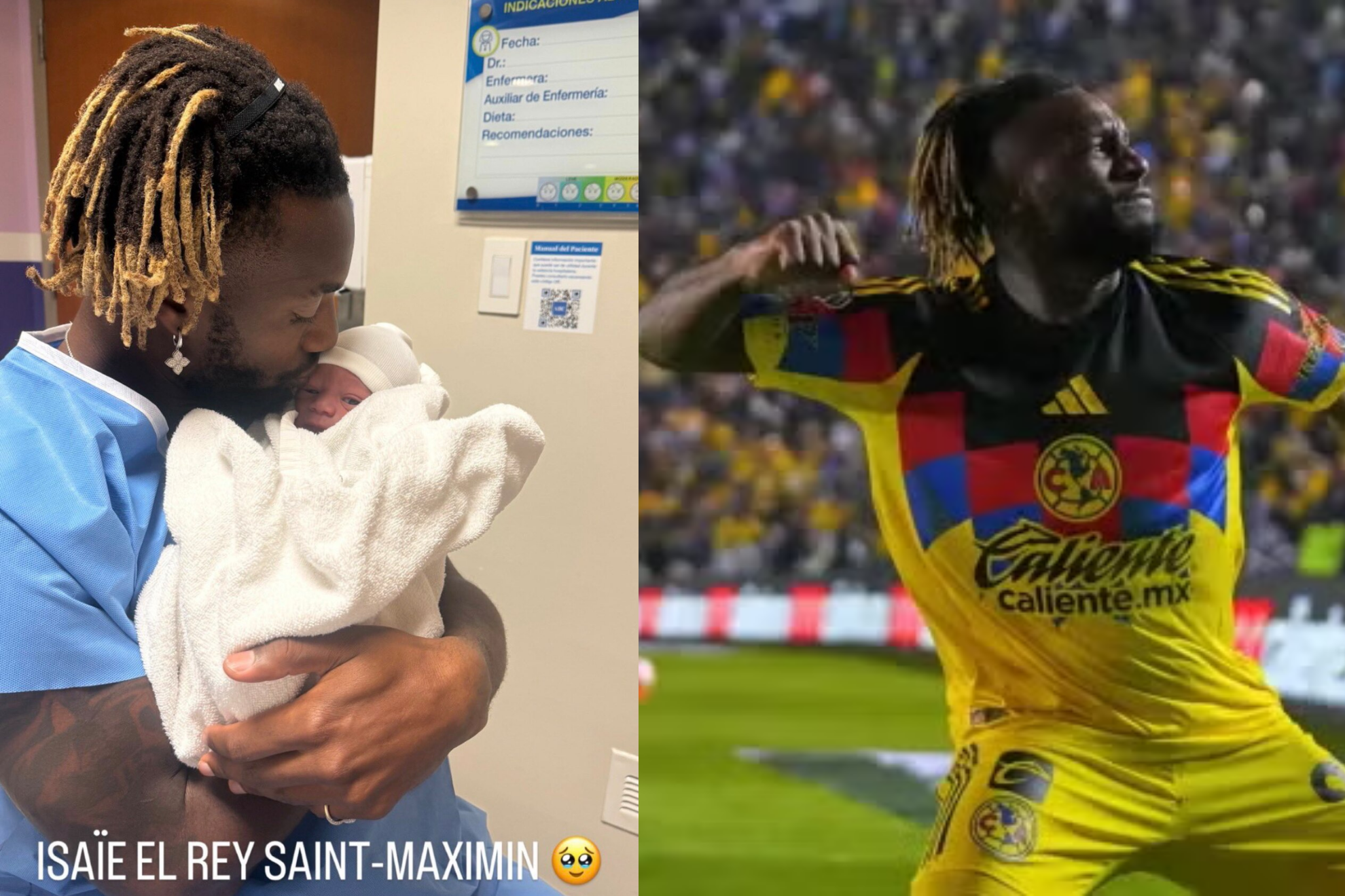 Liga MX 2025: Allan Saint Maximin presume el nacimiento de su hijo ...