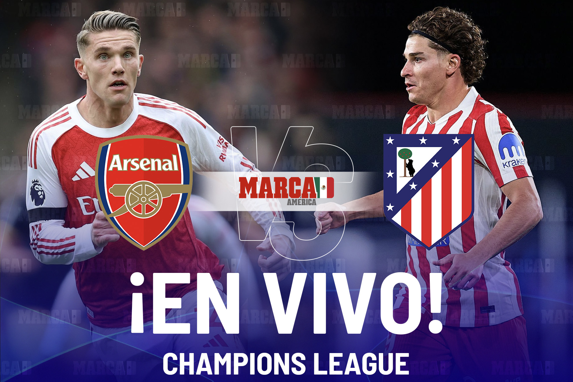 Arsenal vs Atlético de Madrid EN VIVO. Partido hoy de la UEFA Champions ...