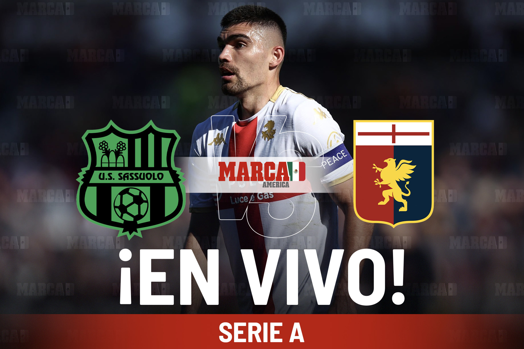Sassuolo vs Genoa EN VIVO Online. Partido de Johan Vásquez hoy en la Serie A 2025