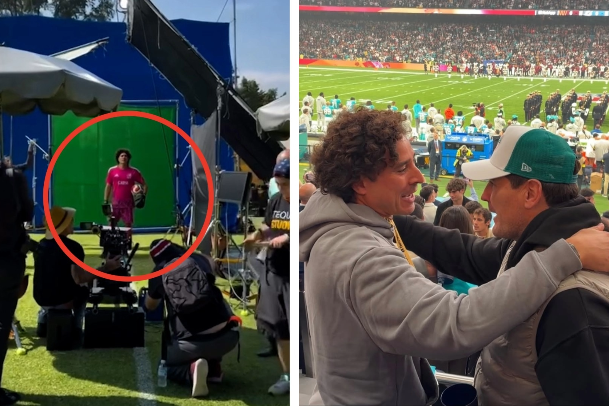 ¡Memo Ochoa, de la polémica a estar en NFL en Madrid! Y con Iker Casillas | MARCA México
