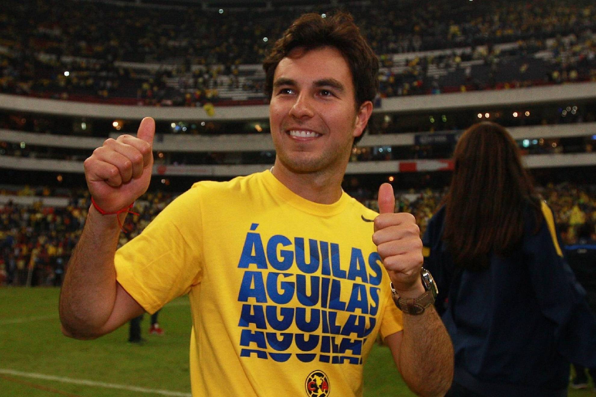 Liga MX 2025: ¿Y el América apá? Checo Pérez se presume con otra ...