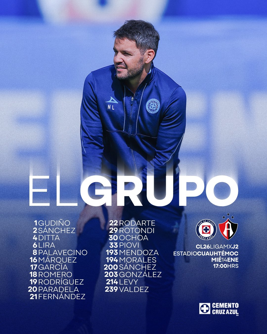 Cruz Azul vs Atlas EN VIVO Hoy. Partido de la Jornada 2 del Clausura ...