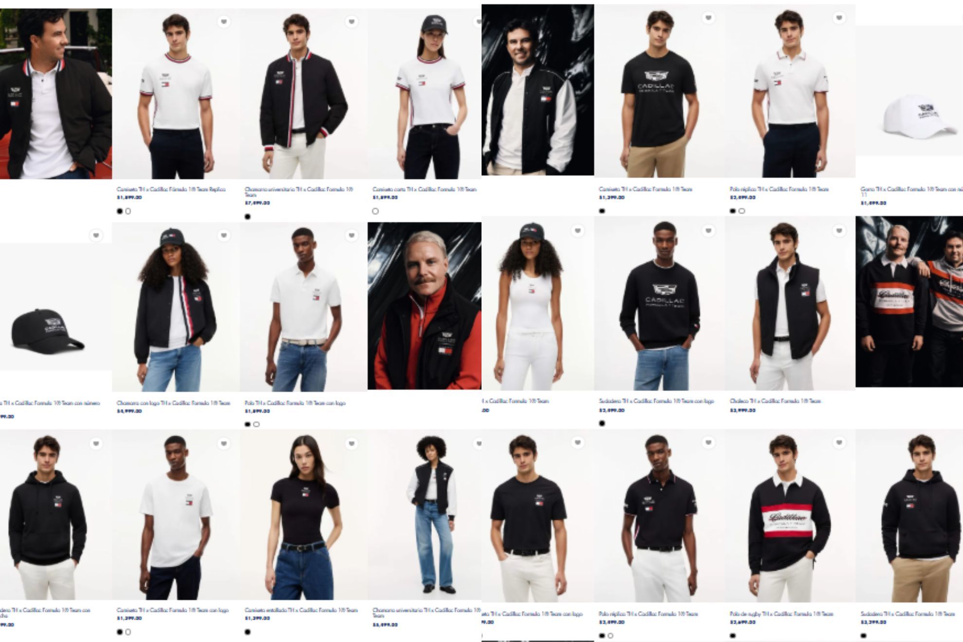 ¿Cuándo sale la merch Cadillac F1 Tommy Hilfiger del equipo de Checo ...
