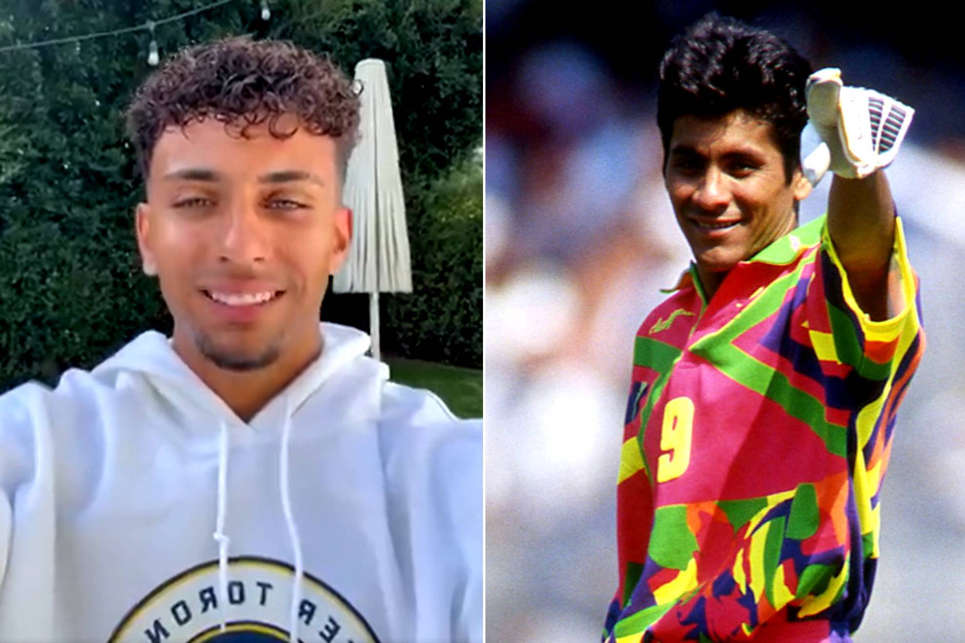 Jorge Campos busca extender su leyenda ahora en Canadá con su hijo ...