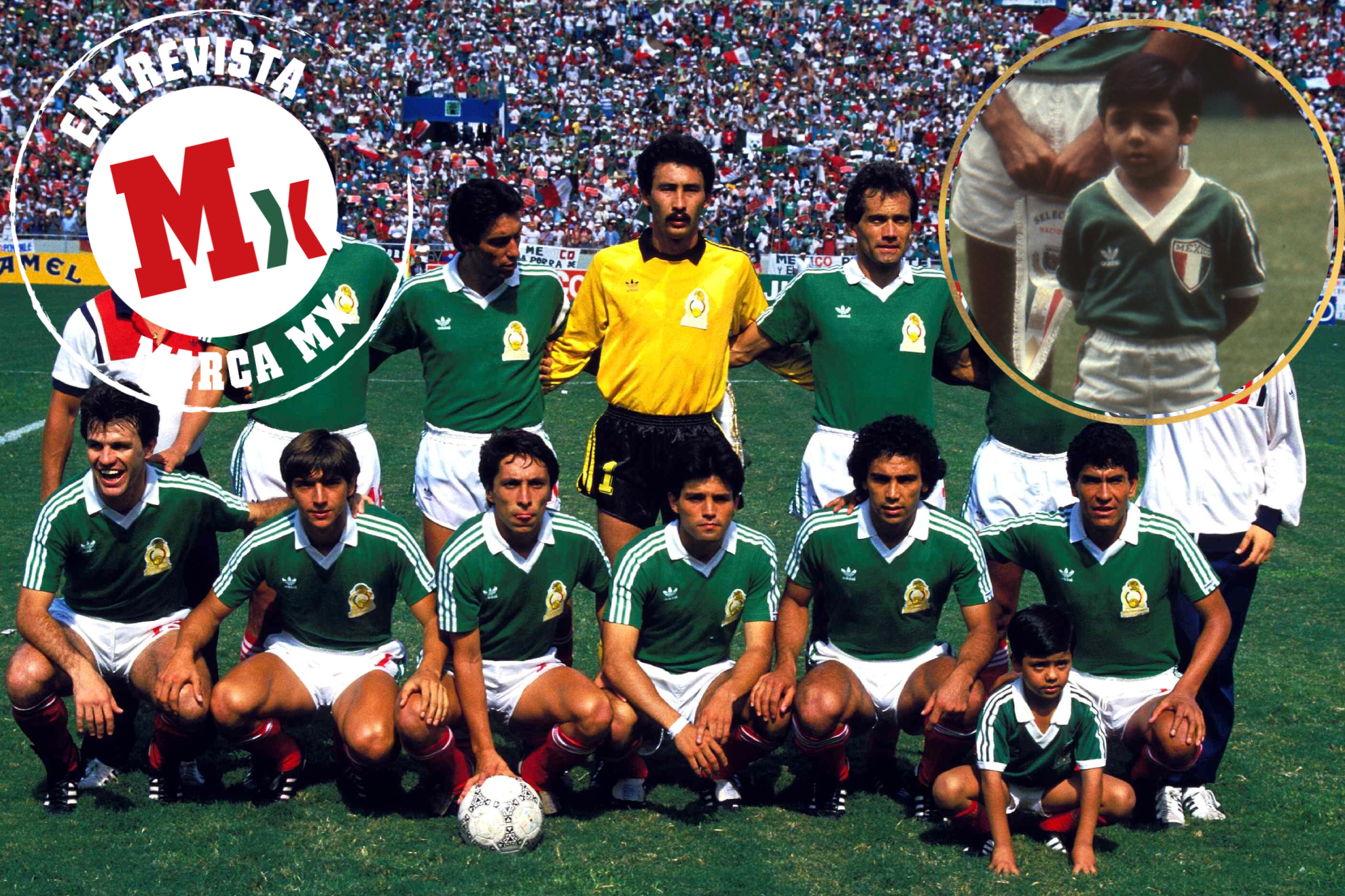 Mundial 2026: El "niño mascota" de la Selección Mexicana en en Copa del ...